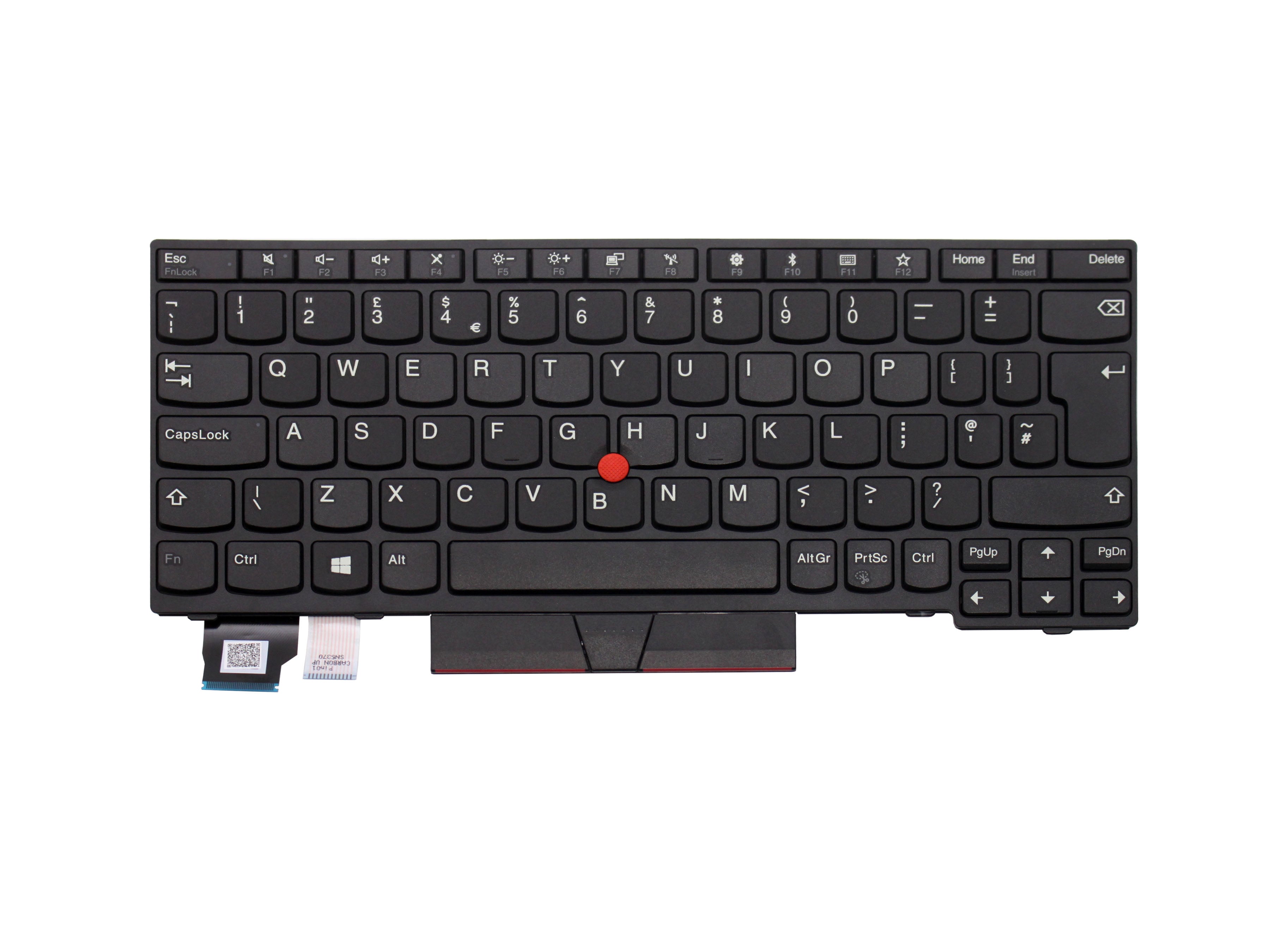Lenovo ThinkPad X280 A285 UK English Layout Non-Backlit Replacement La