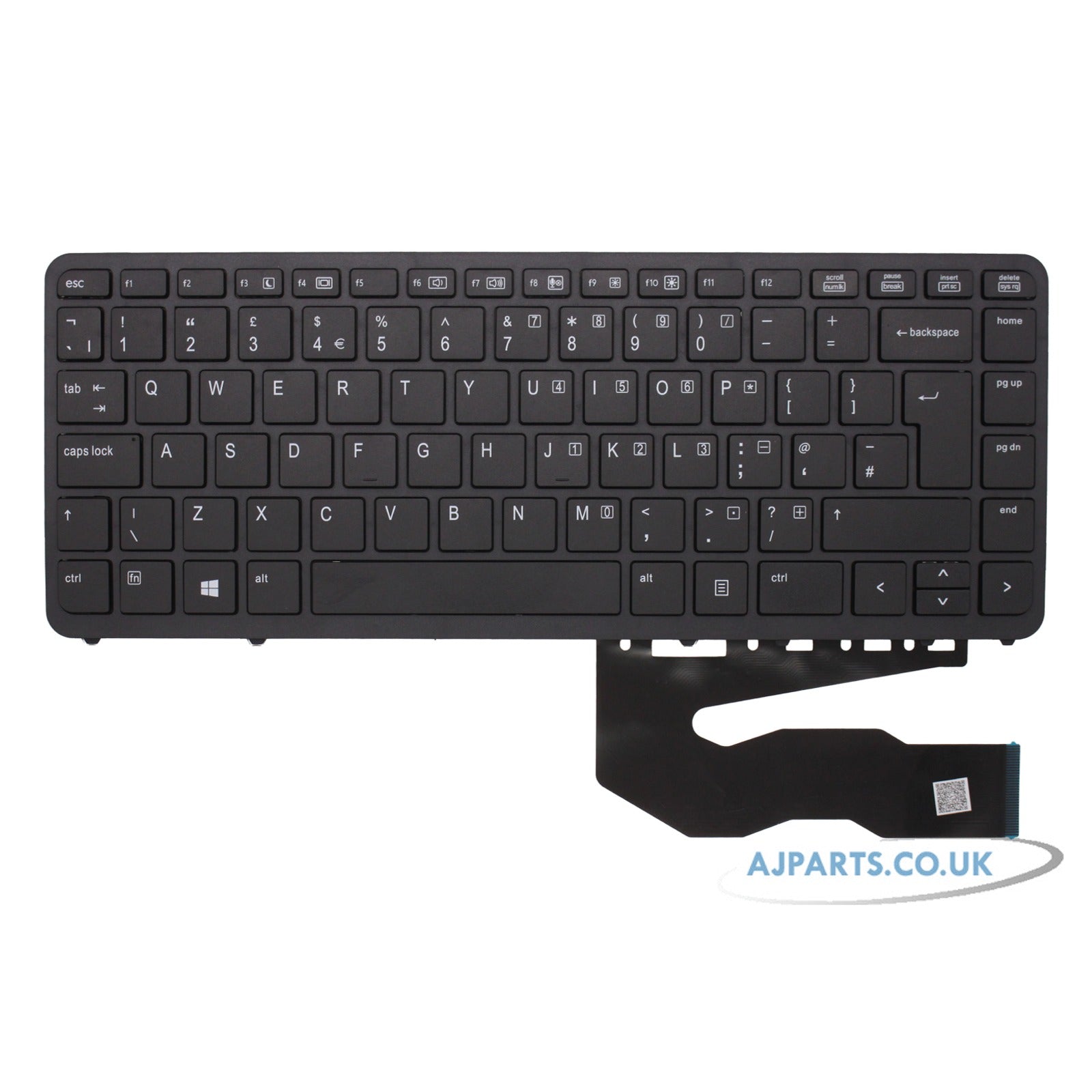 HP Elitebook 840 G2 UK Layout Non-Backlit Replacement Laptop Keyboard
