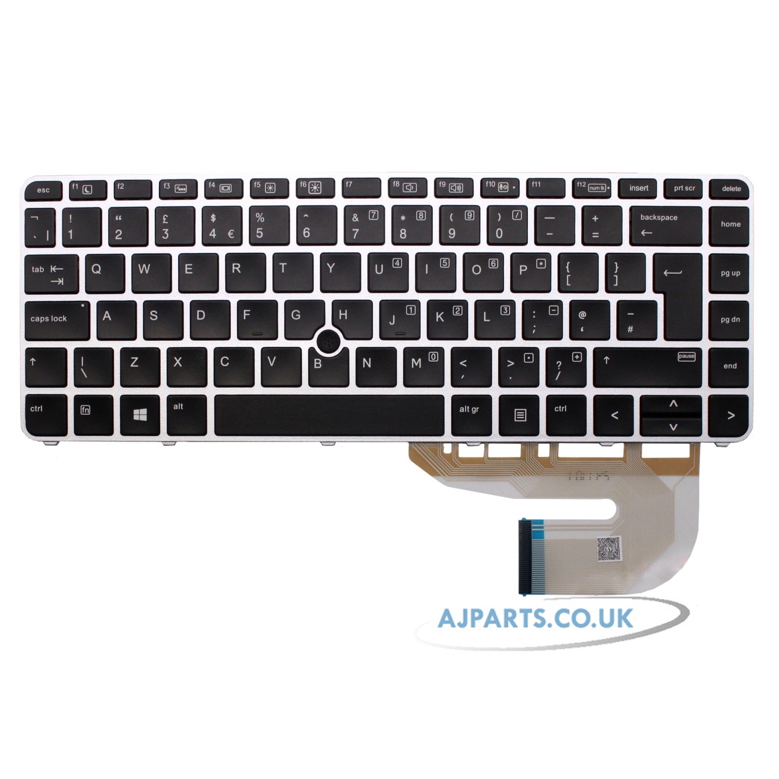 HP EliteBook 745 G3 Backlit UK Layout Replacement Laptop Keyboard